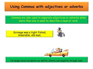 Reviewing Commas Lesson | PPTX