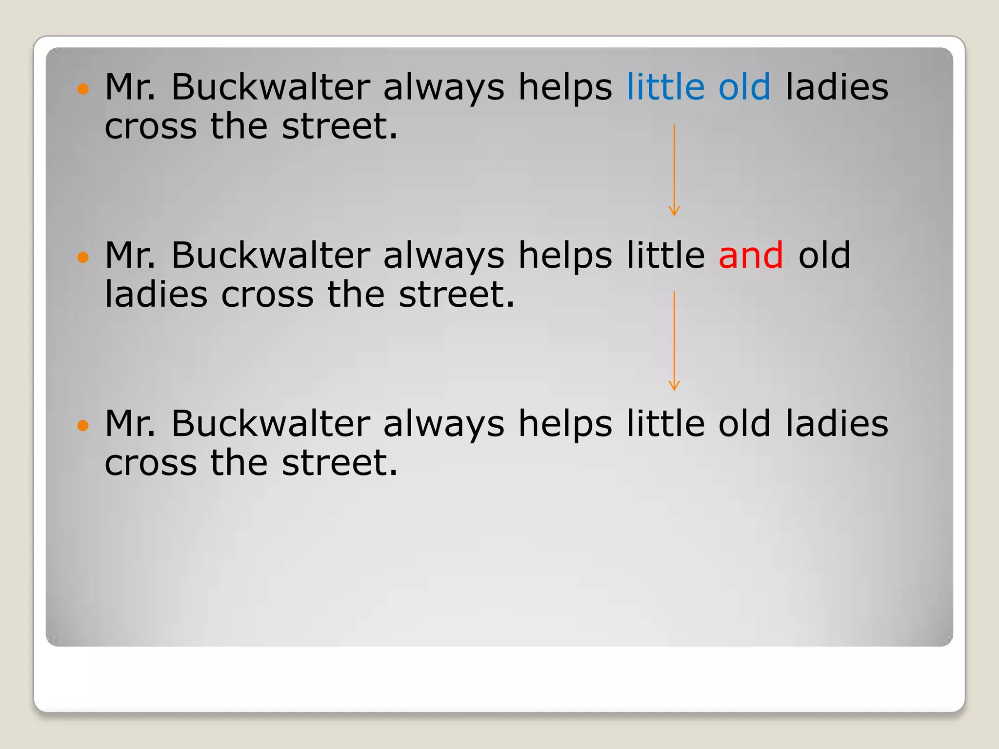 Comma to separate coordinating adjectives | PPTX