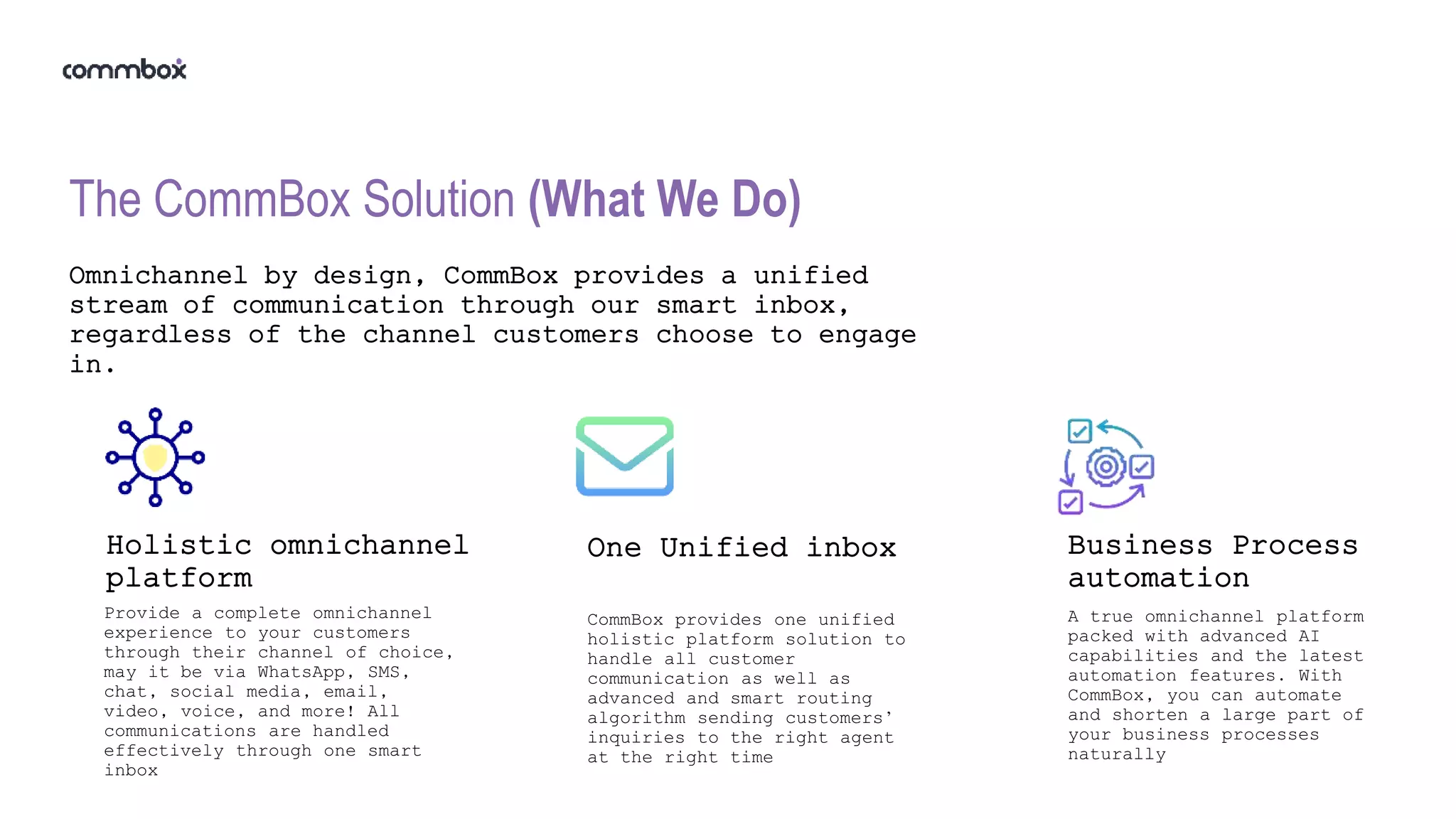 Omnichannel Communication for the Healthcare Industry | PPTX