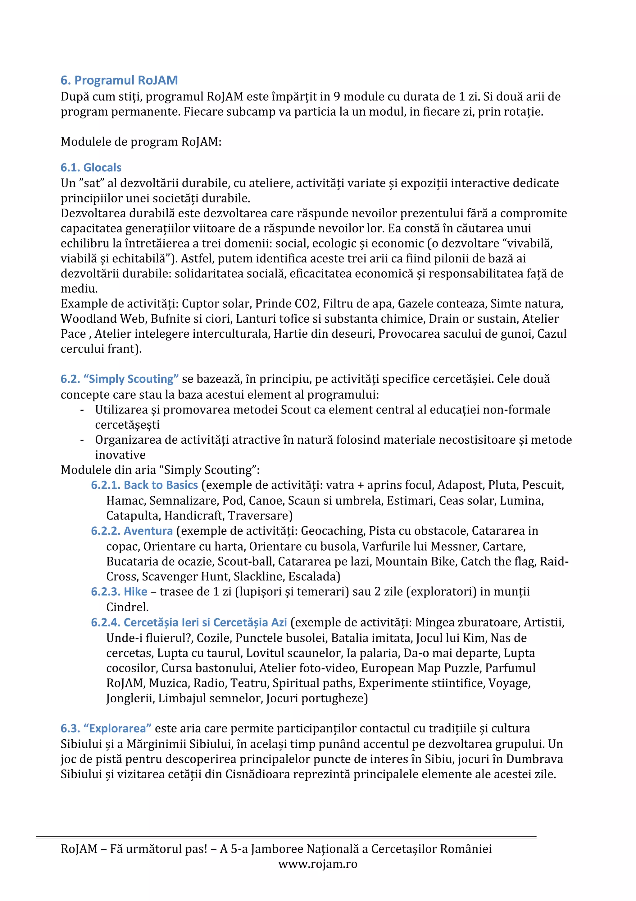 Informatii si cerinte | PDF