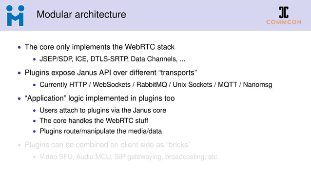 Scaling WebRTC applications with Janus | PDF | Computer Software and Applications | Computing