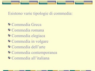 Commedia | PPT