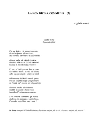 La "non" Divina Commedia (3) | PDF