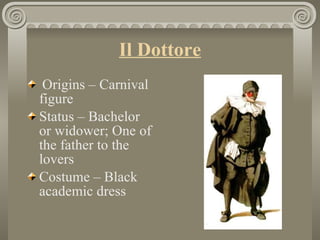 Commedia Dell Arte | PPT