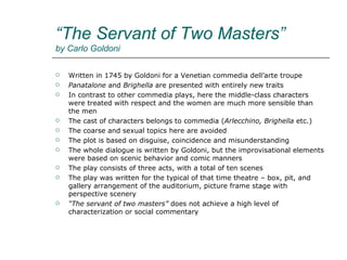 Commedia dellarte | PPT