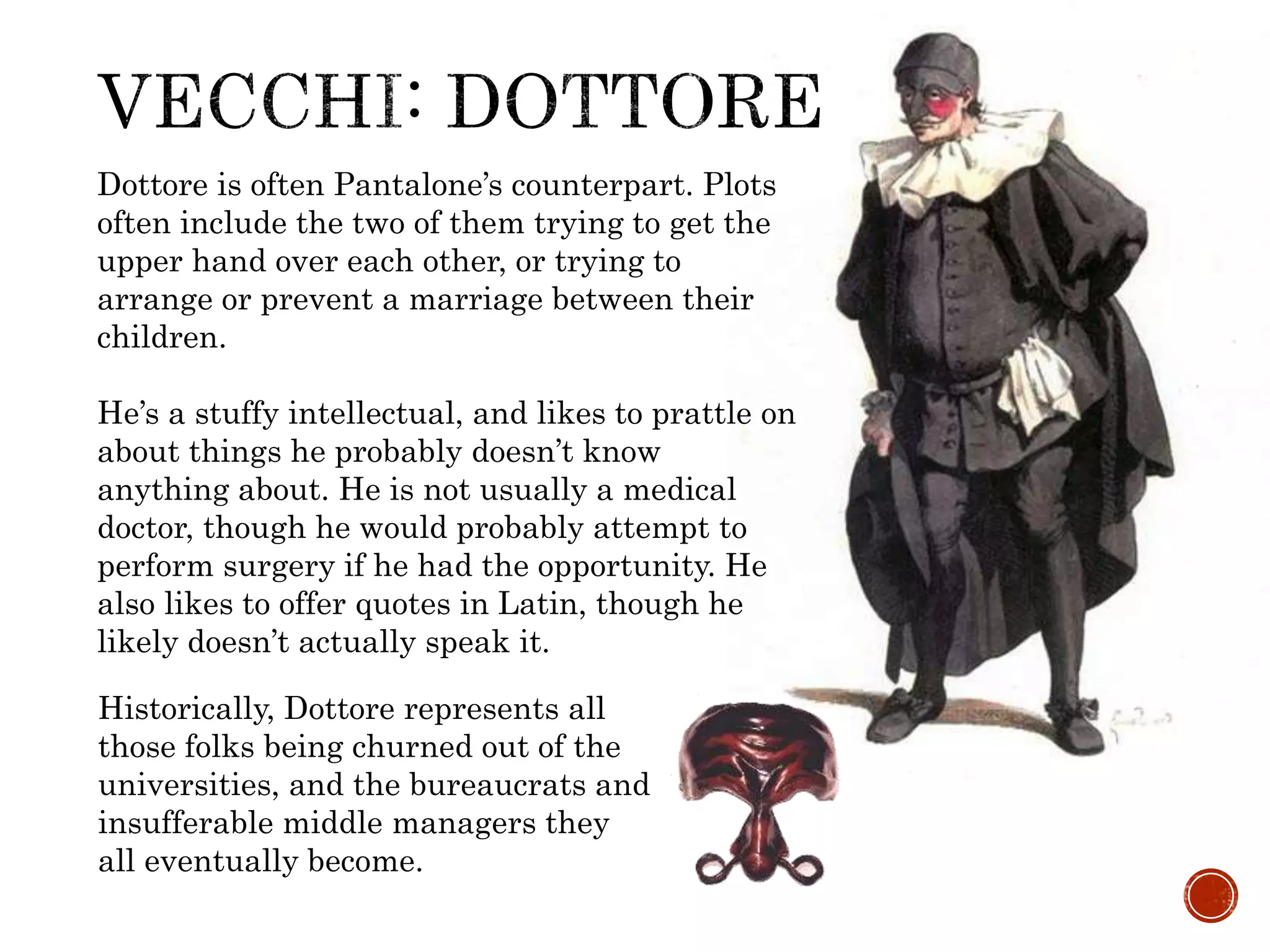 Commedia dell'Arte: Crash Course | PPTX