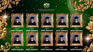 Juan Dela Cruz High School Graduation Ceremony Program 2030 | PPTX