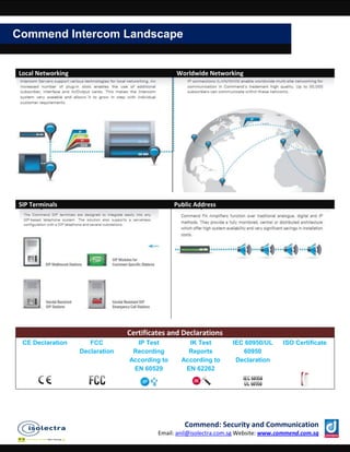 Commend Profile | PDF