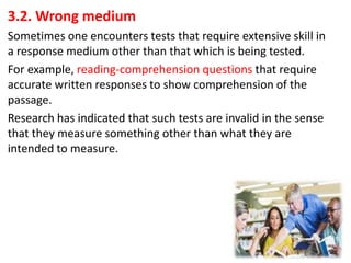 Twenty Common Testing Mistakes for EFL Teachers to Avoid | PPTX ...