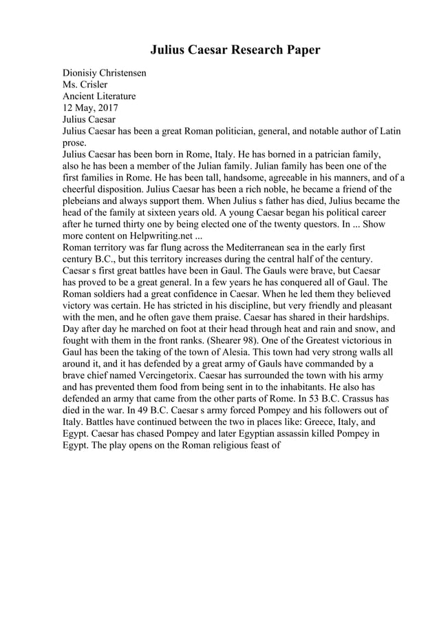 Commentary Essay Examples | PDF