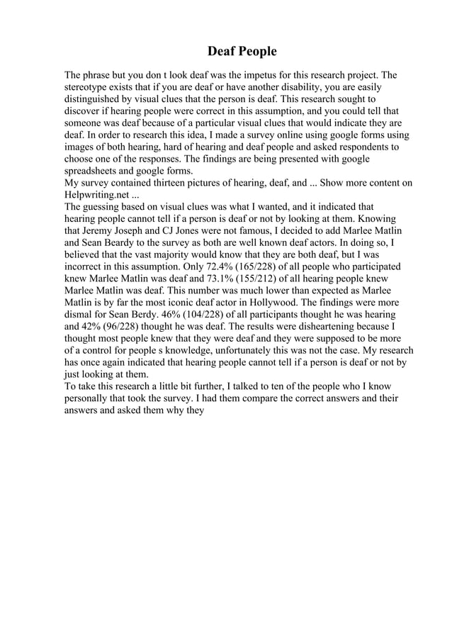 Commentary Essay Examples | PDF