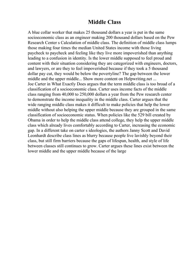 Commentary Essay Topics | PDF