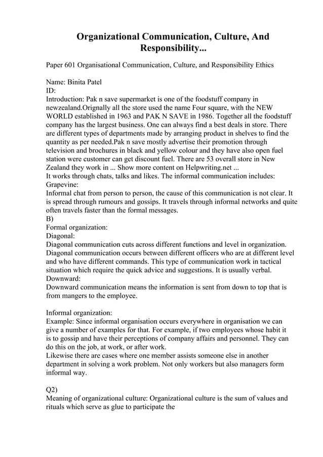 Commentary Examples In Essays | PDF