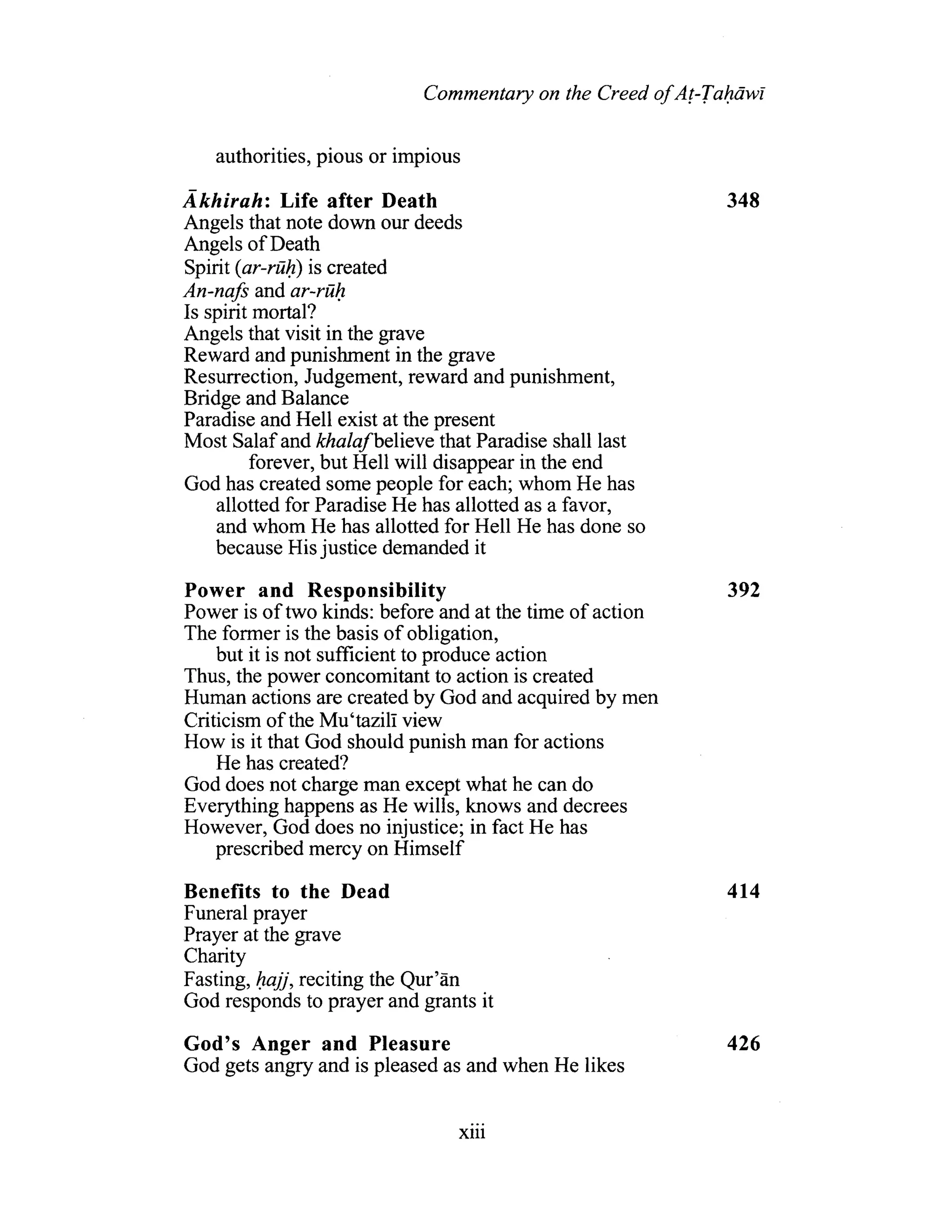 Commentary ob the Creed of Tahawi (Sharh Al-Aqeedah At-Tahawiyyah ...