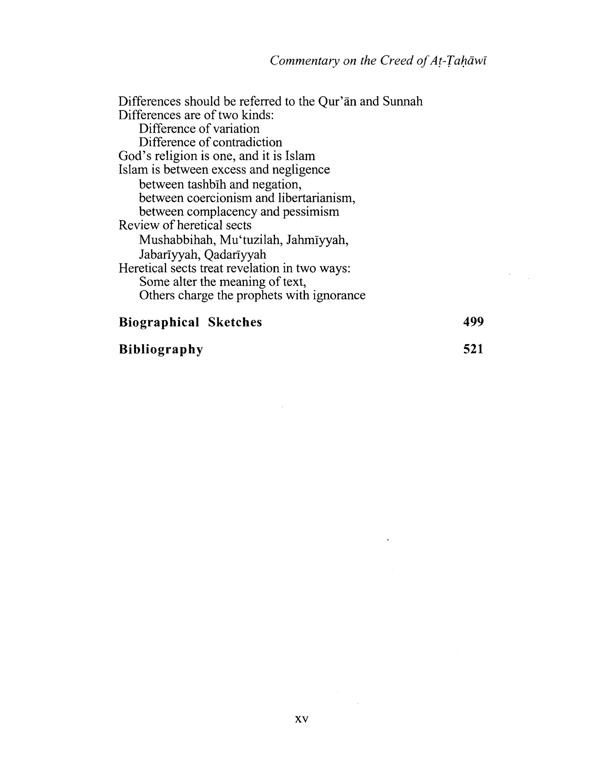 Commentary ob the Creed of Tahawi (Sharh Al-Aqeedah At-Tahawiyyah ...