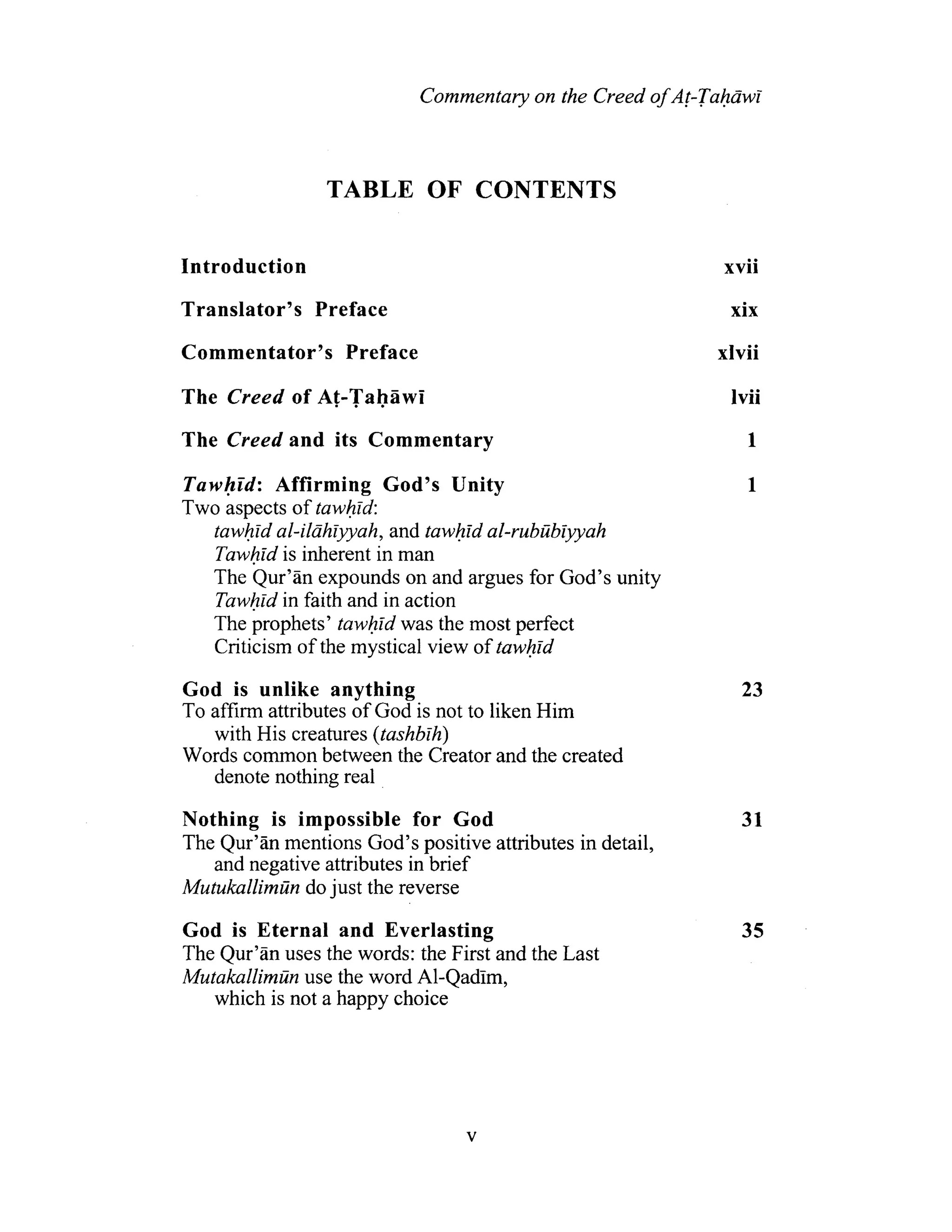 Commentary ob the Creed of Tahawi (Sharh Al-Aqeedah At-Tahawiyyah ...