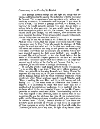 Commentary ob the Creed of Tahawi (Sharh Al-Aqeedah At-Tahawiyyah ...