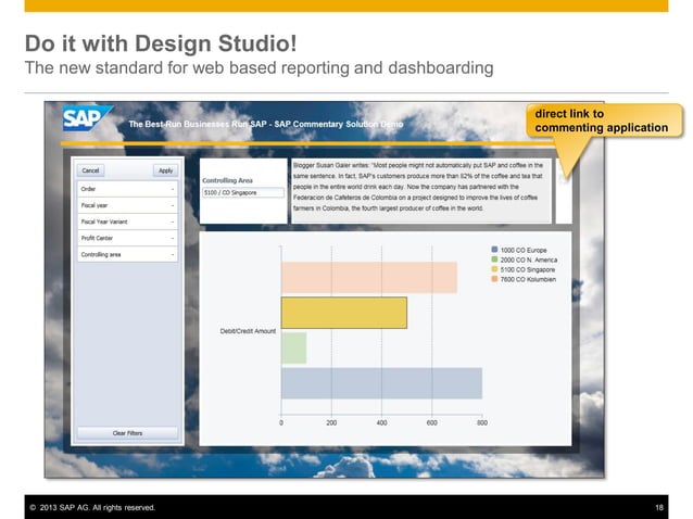 SAP BI BO Commentary solution | PPT
