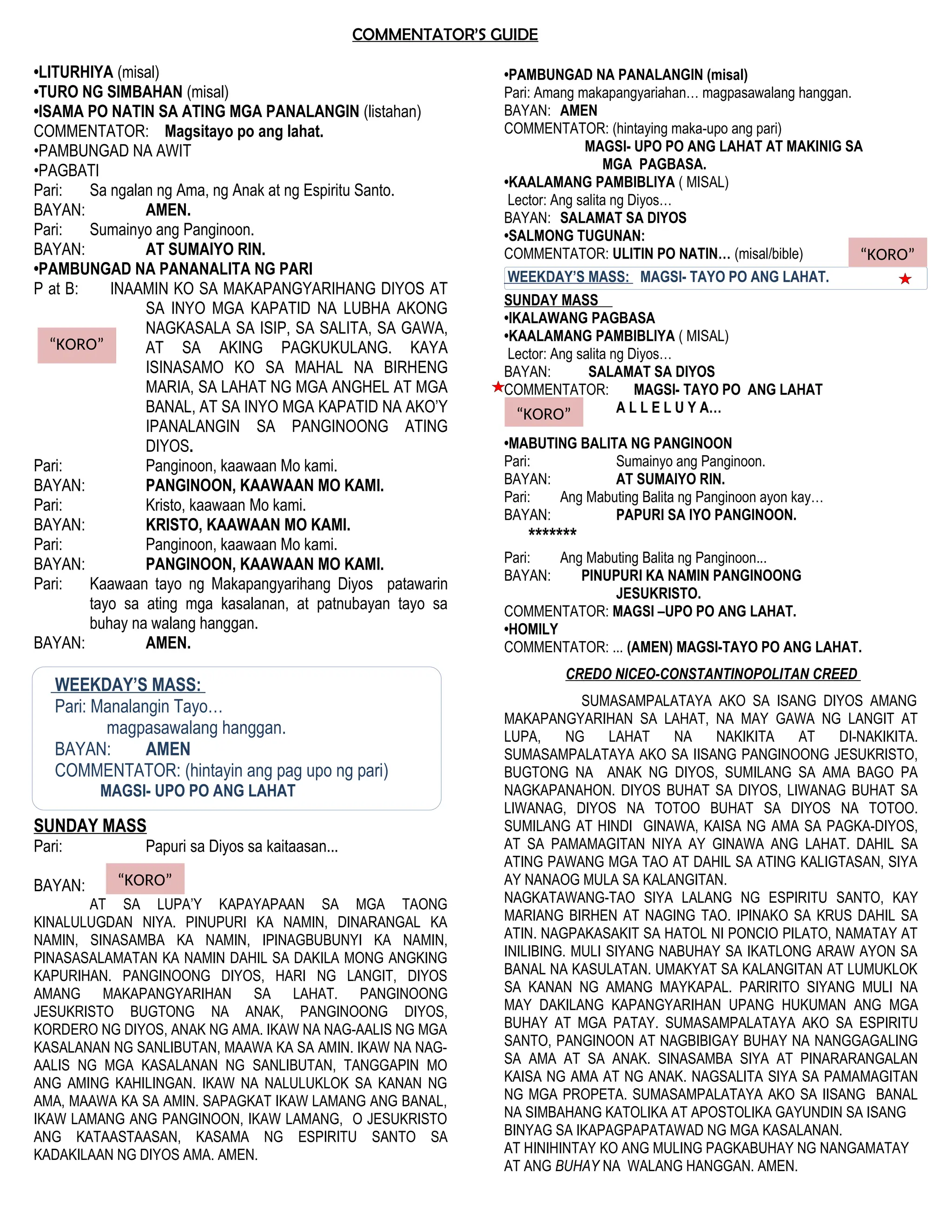 Commentators-guide for serving during the mass.docx