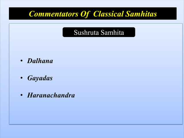 Commentators of Sushruta Samhita | PDF | Hinduism | Religion & Spirituality