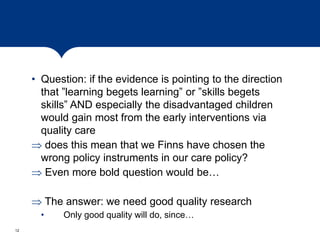 Kela Lecture comment on Gösta Esping Andersen "Asymmetric Opportunity ...