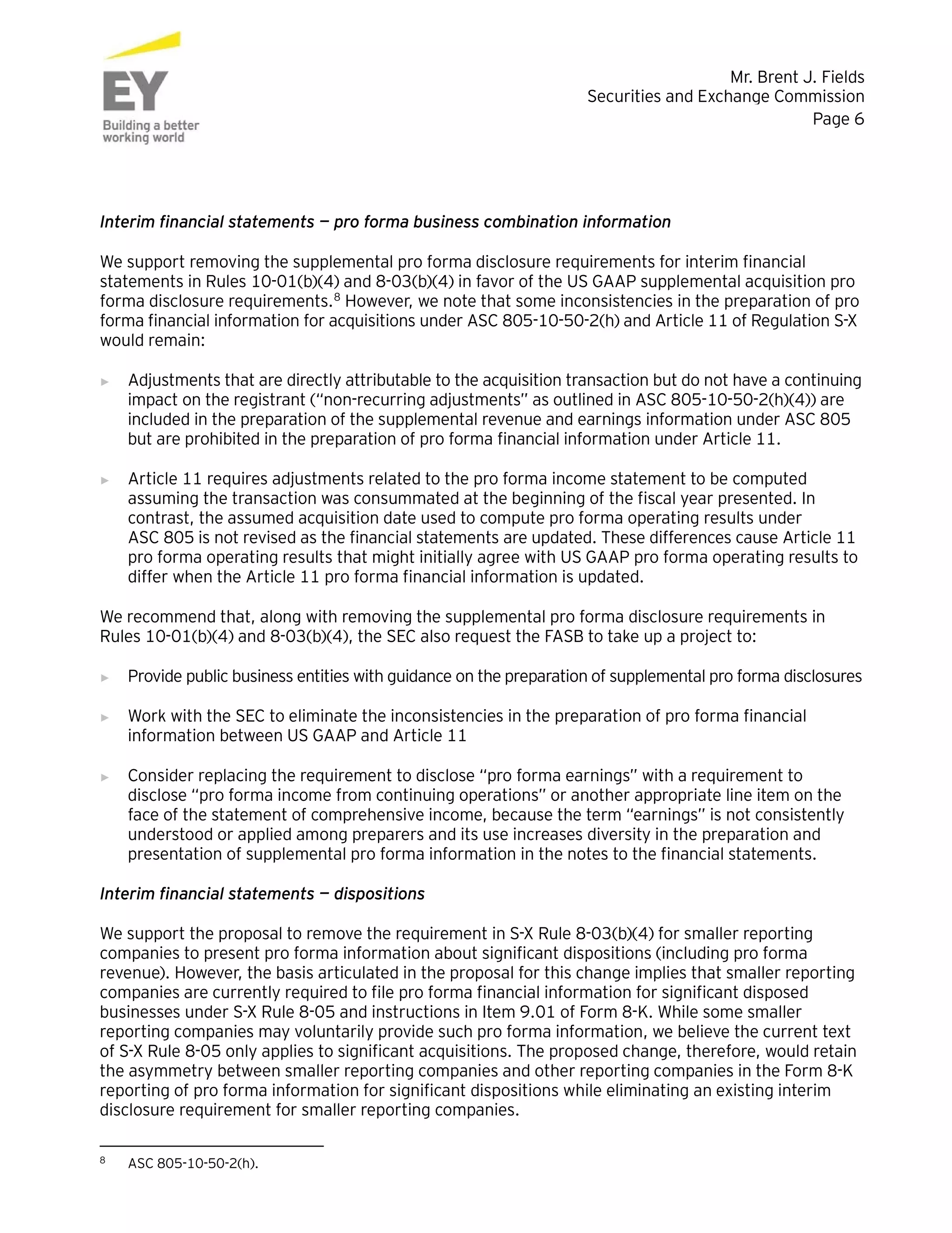 Disclosure Update & Simplification | PDF