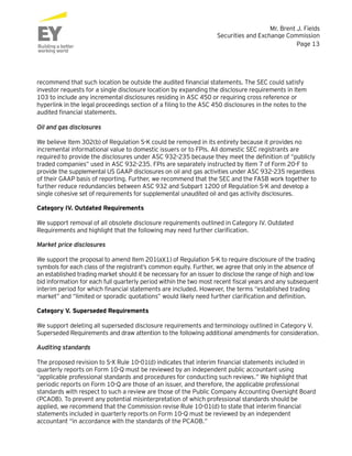 Disclosure Update & Simplification | PDF