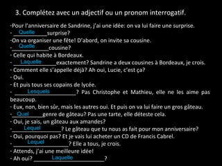 Comment poser des questions | PPT