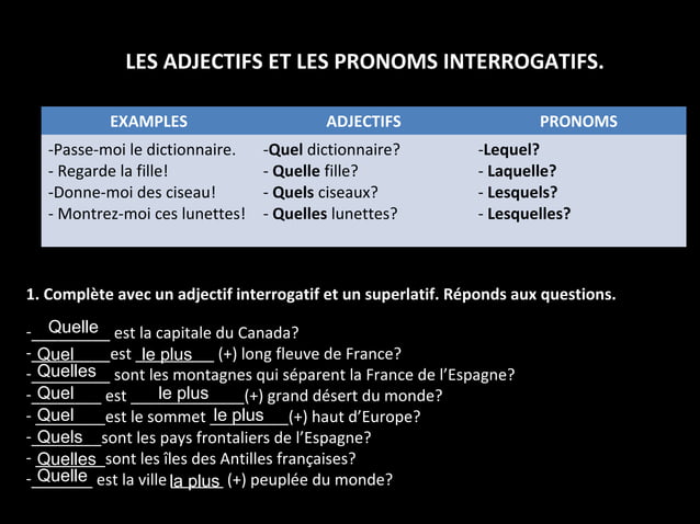 Comment poser des questions | PPT