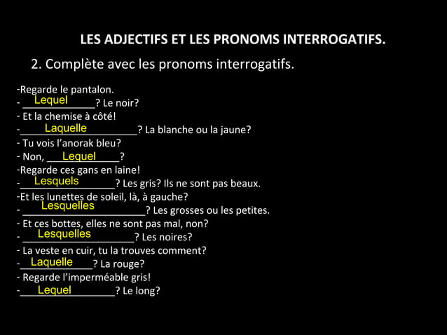 Comment poser des questions | PPT