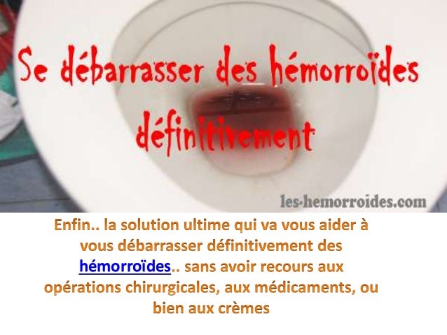 comment soigner une hemoroide - DrBeckmann
