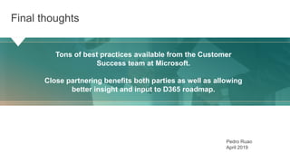Takeaways from Microsoft Customer Advisory Board | PPTX