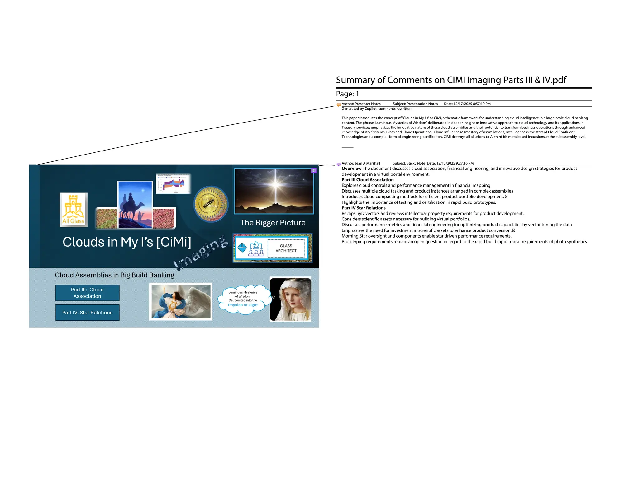 Comments on CIMI Imaging Intelligence Parts III & IV.pdf