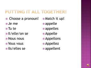 Comment tu t’appelles | PPTX