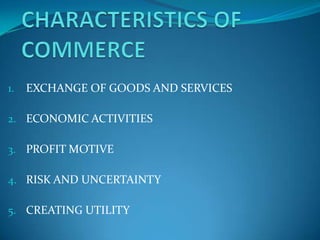 Commerce | PPT