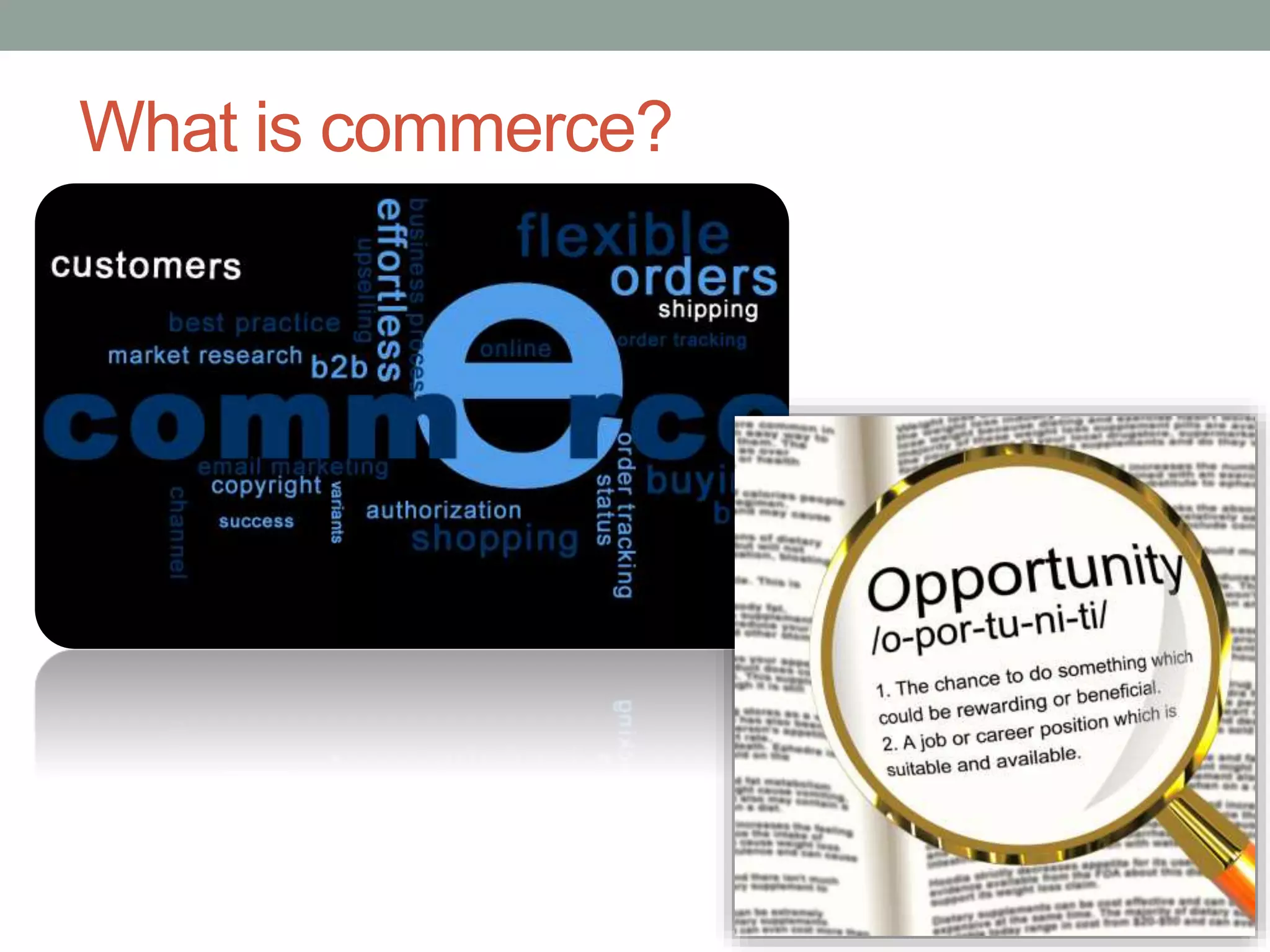 Commerce | PPT