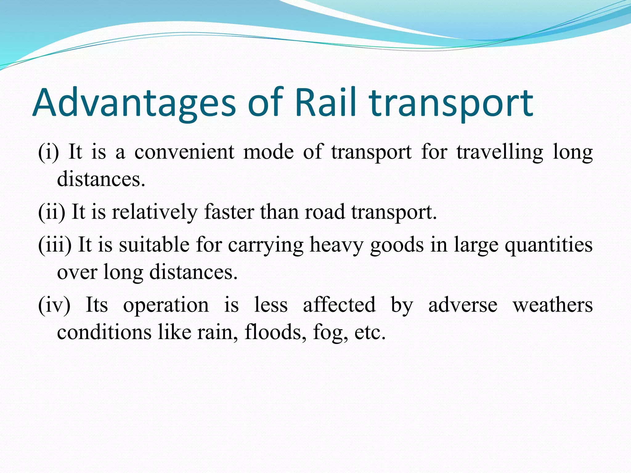 role of transportation modes in Commerce trade | PPTX