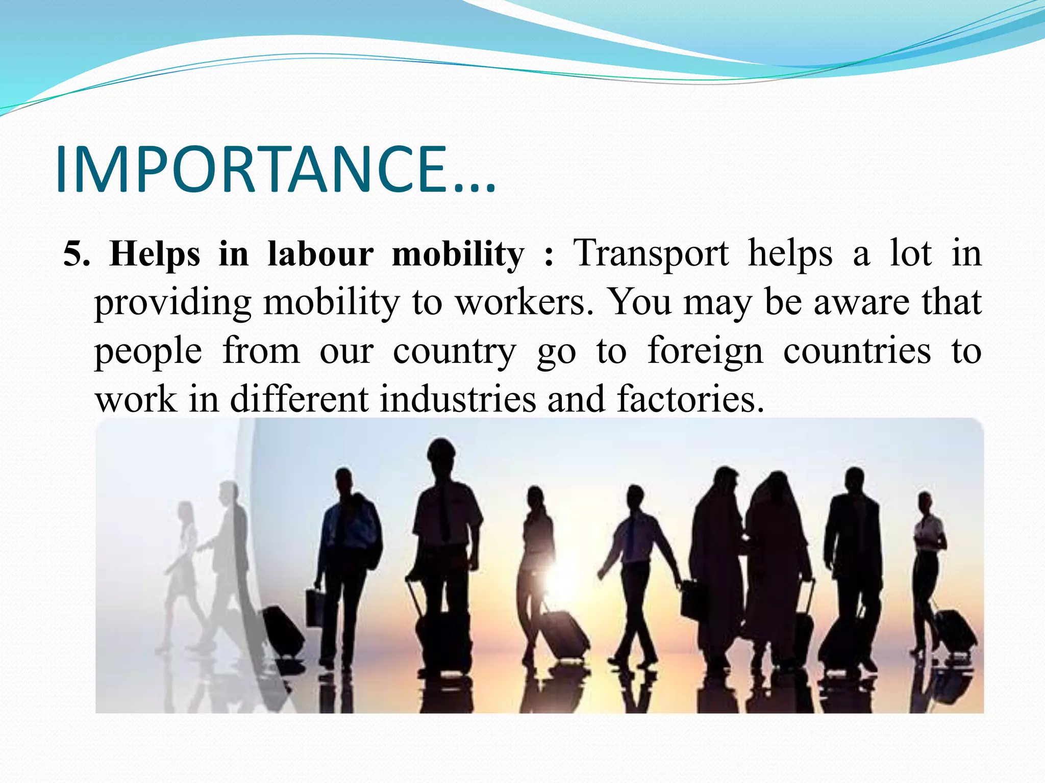 role of transportation modes in Commerce trade | PPTX