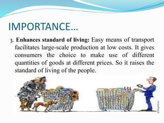 role of transportation modes in Commerce trade | PPTX