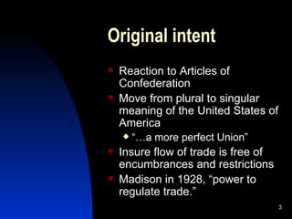 Commerce clause | PPT