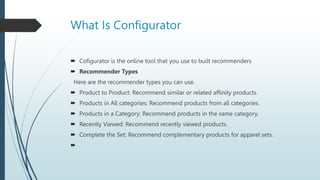Salesforce Commerce Cloud Einstein and Types | PPTX