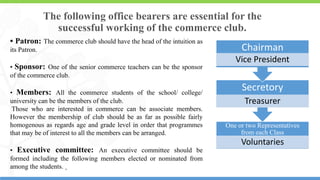 Commerce Club and Lab | PPT