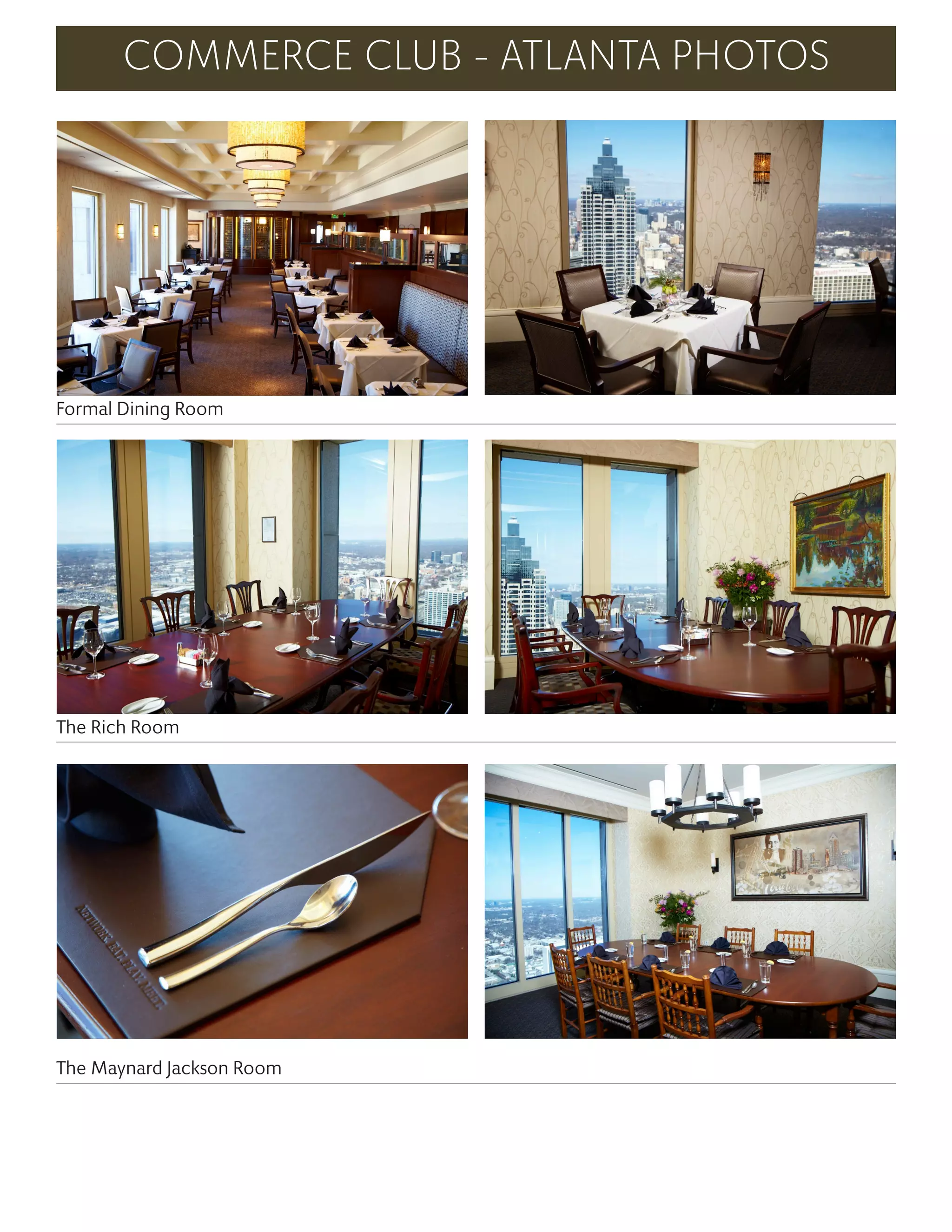 Commerce Club Atlanta Photos | PDF