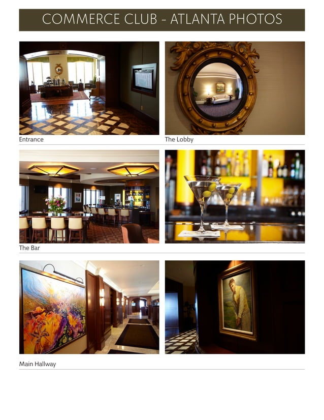 Commerce Club Atlanta Photos | PDF