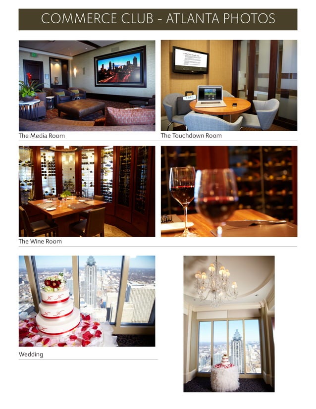 Commerce Club Atlanta Photos | PDF