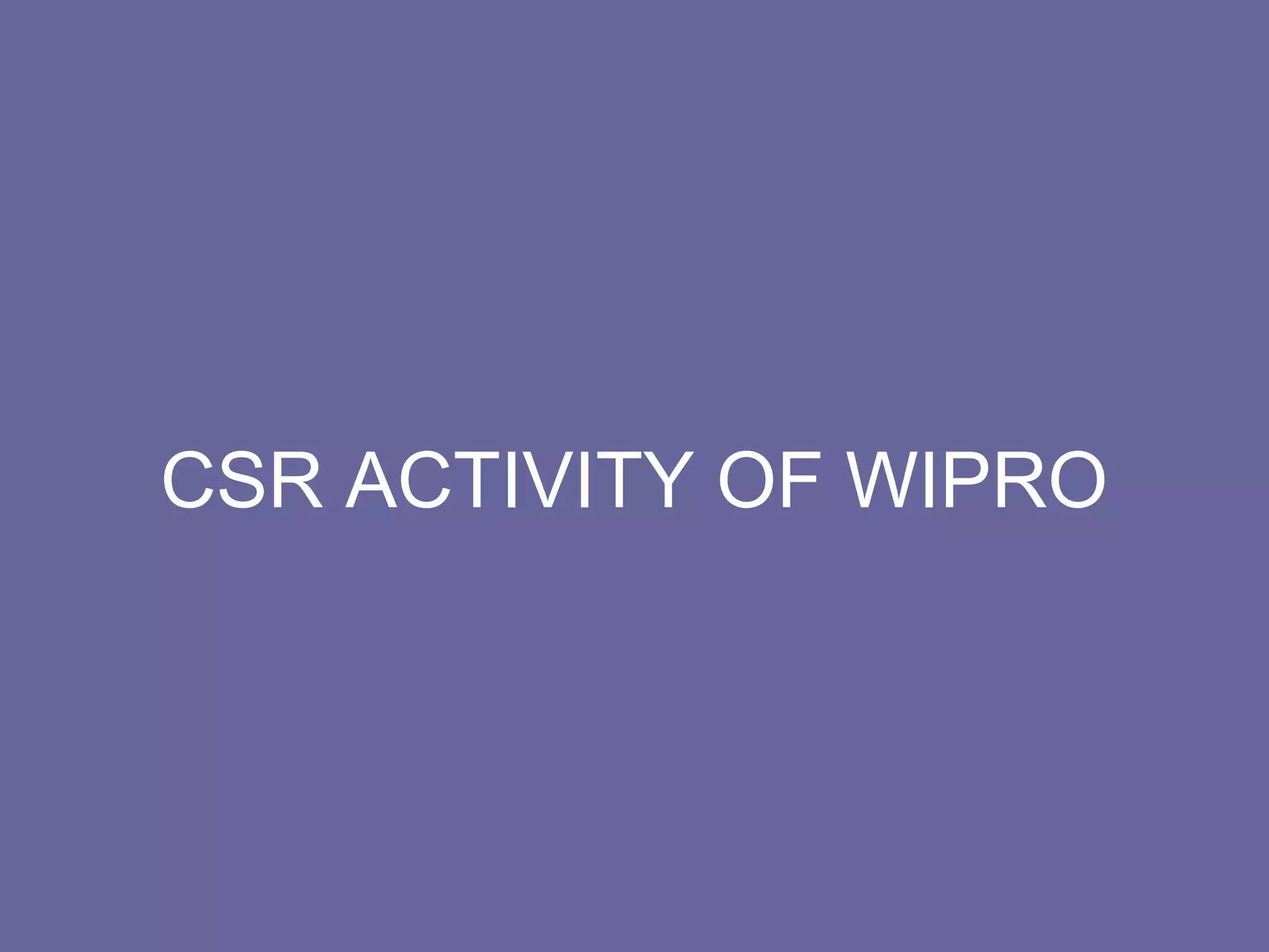 Corporate Social Responsibility (CSR) Commerce Project | PPT