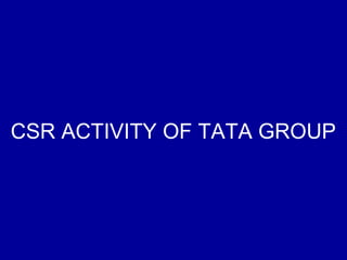 Corporate Social Responsibility (CSR) Commerce Project | PPT