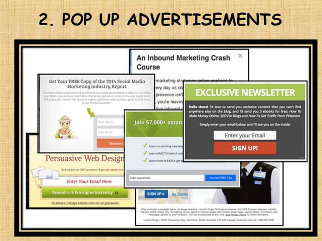 types of advertisements | PPT