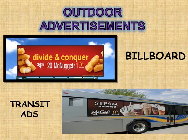 types of advertisements | PPT