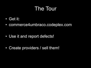 Commerce For Umbraco | PPTX